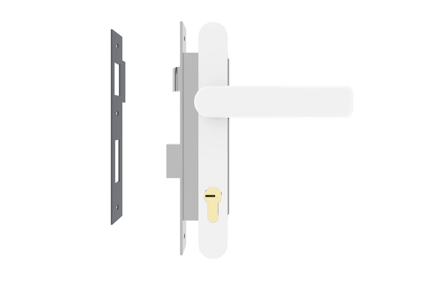 Locking system for swing gate K-LOCK WHITE | Casanoov
